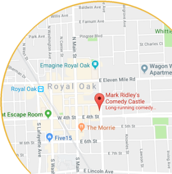 Mark Ridley's Comedy Castle | Comedy Club | Royal Oak, MI